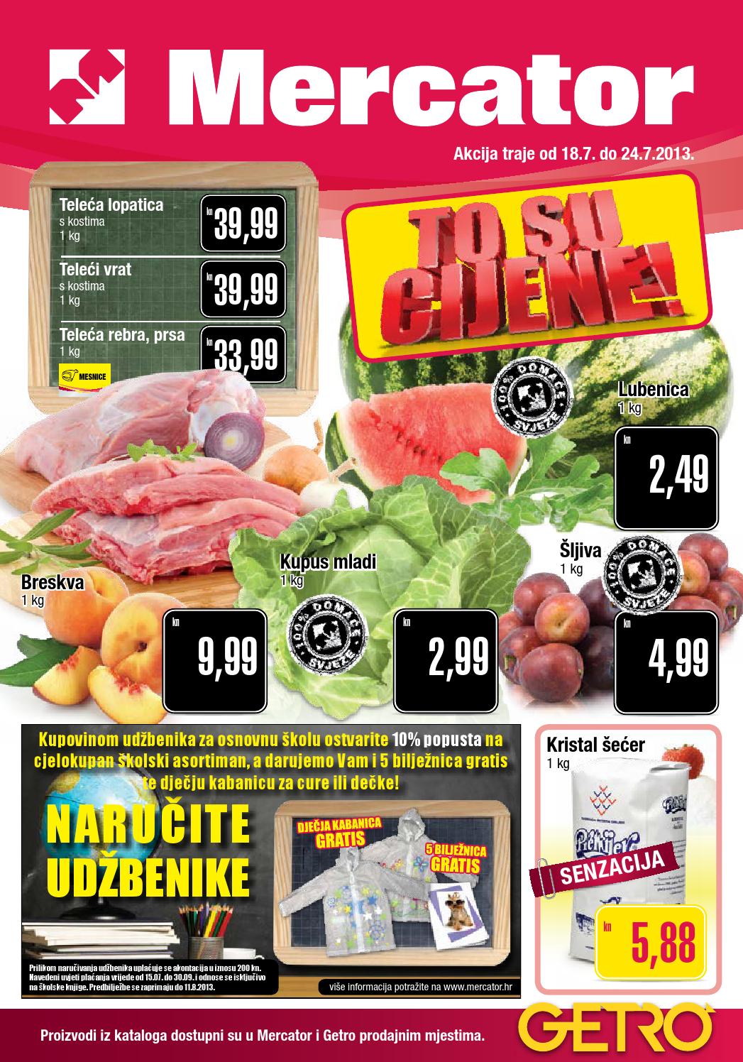 Mercator letak cijene za mene 18 07 24 07 2013 by katalozi.net - Issuu