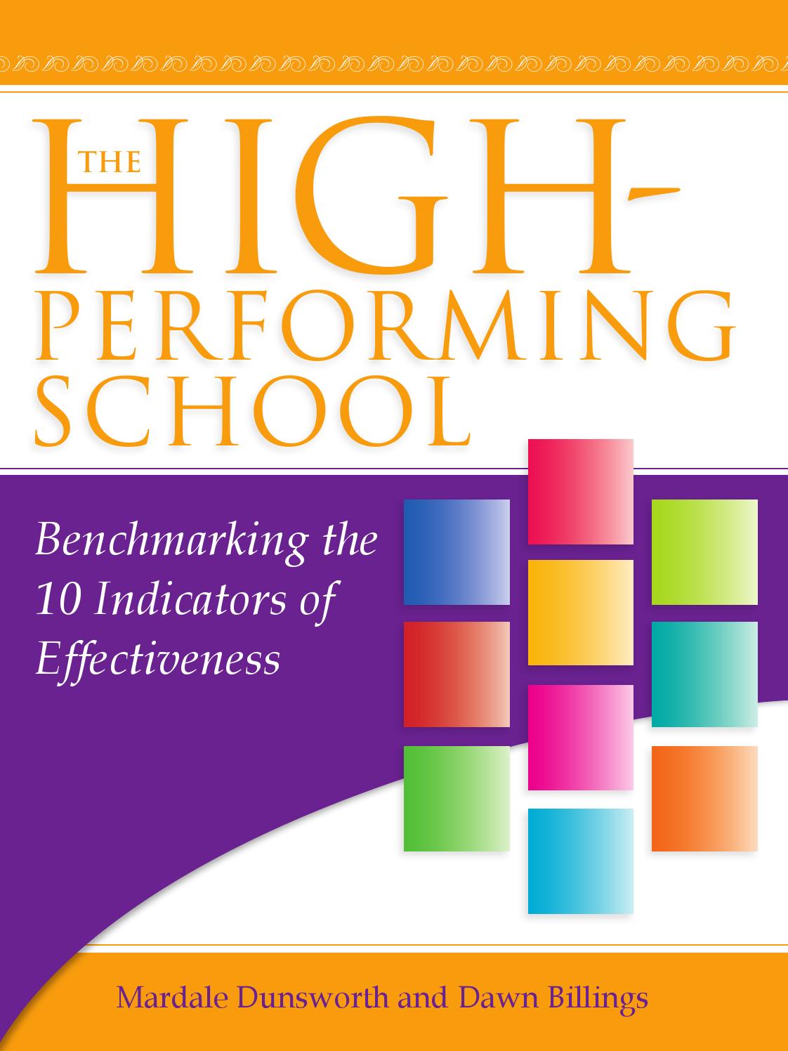 The High-Performing School by Solution Tree - Issuu