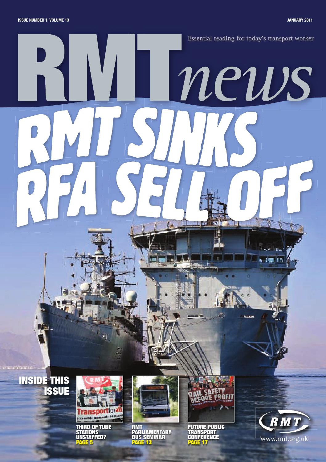 RMT News January 11 by RMT Union - Issuu