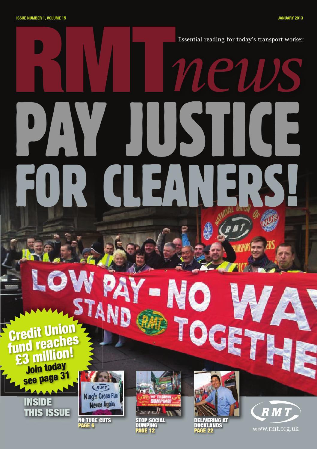 RMT News January 13 by RMT Union - Issuu