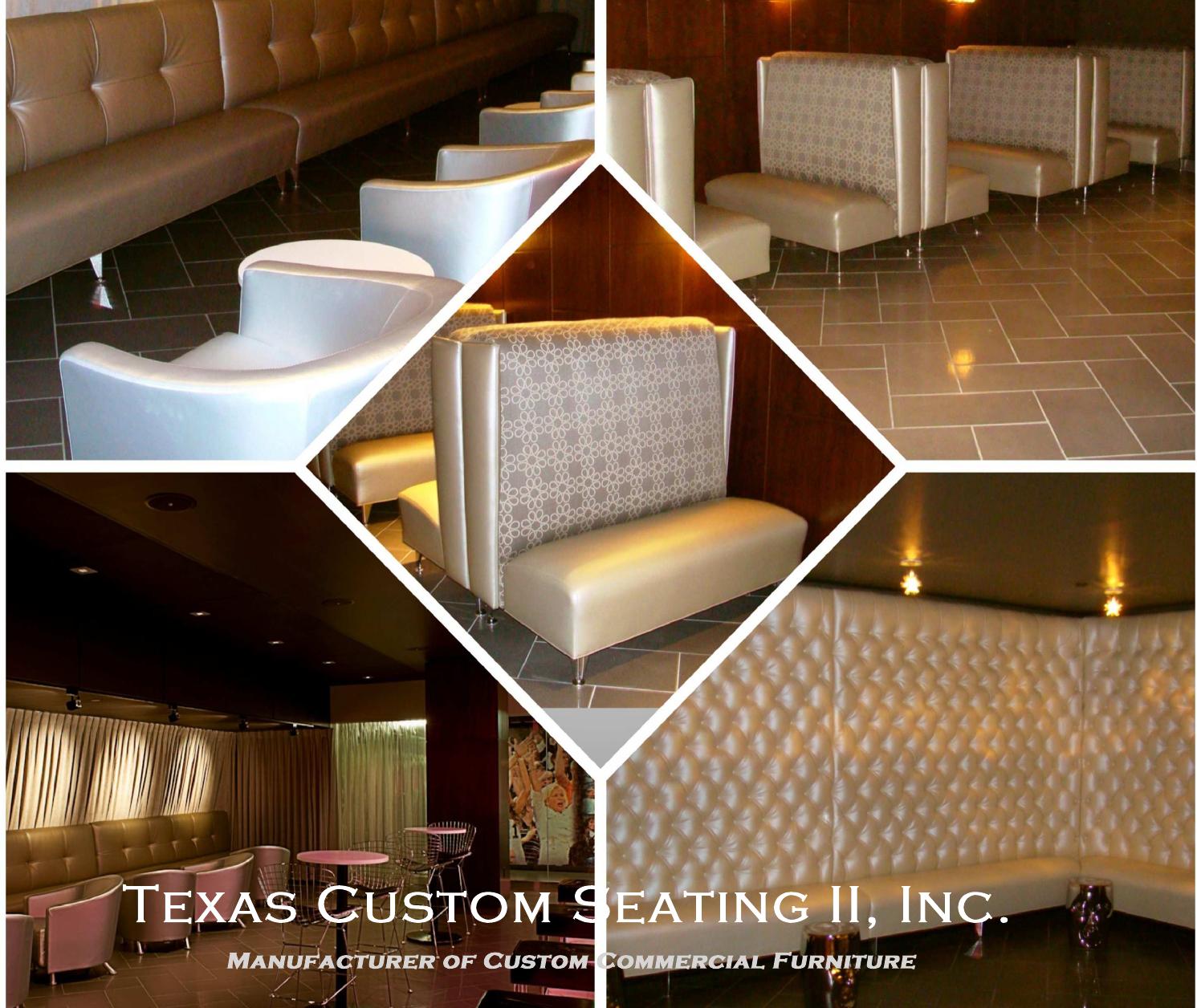 2013 texas custom seating catalog by Texas Custom Seating - Issuu