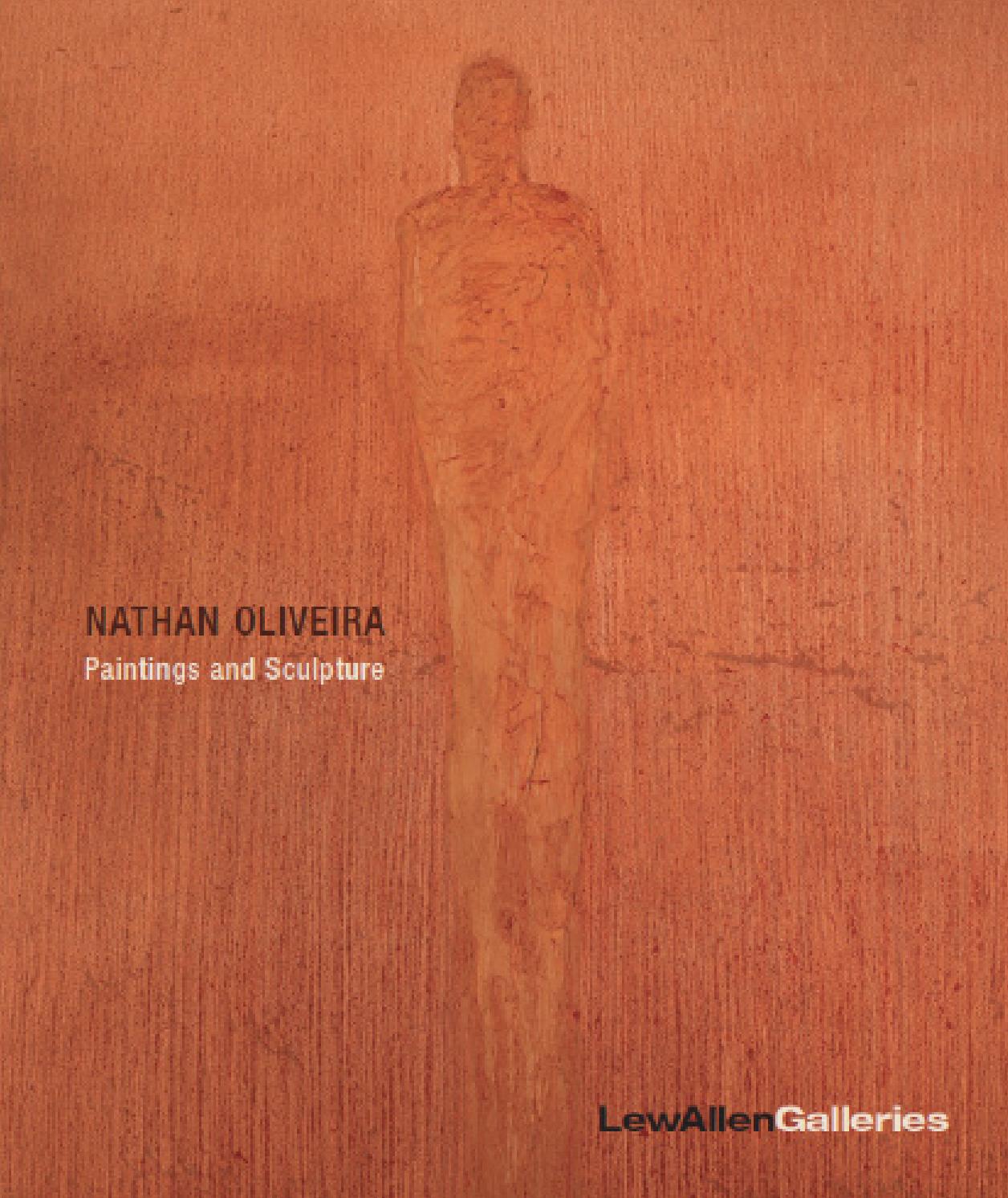 Nathan Oliveira: Paintings and Sculpture by LewAllen Galleries - Issuu