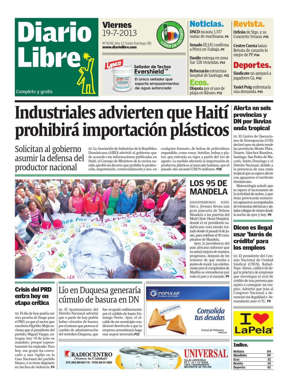 Diariolibre3698 by Diario Libre - Issuu
