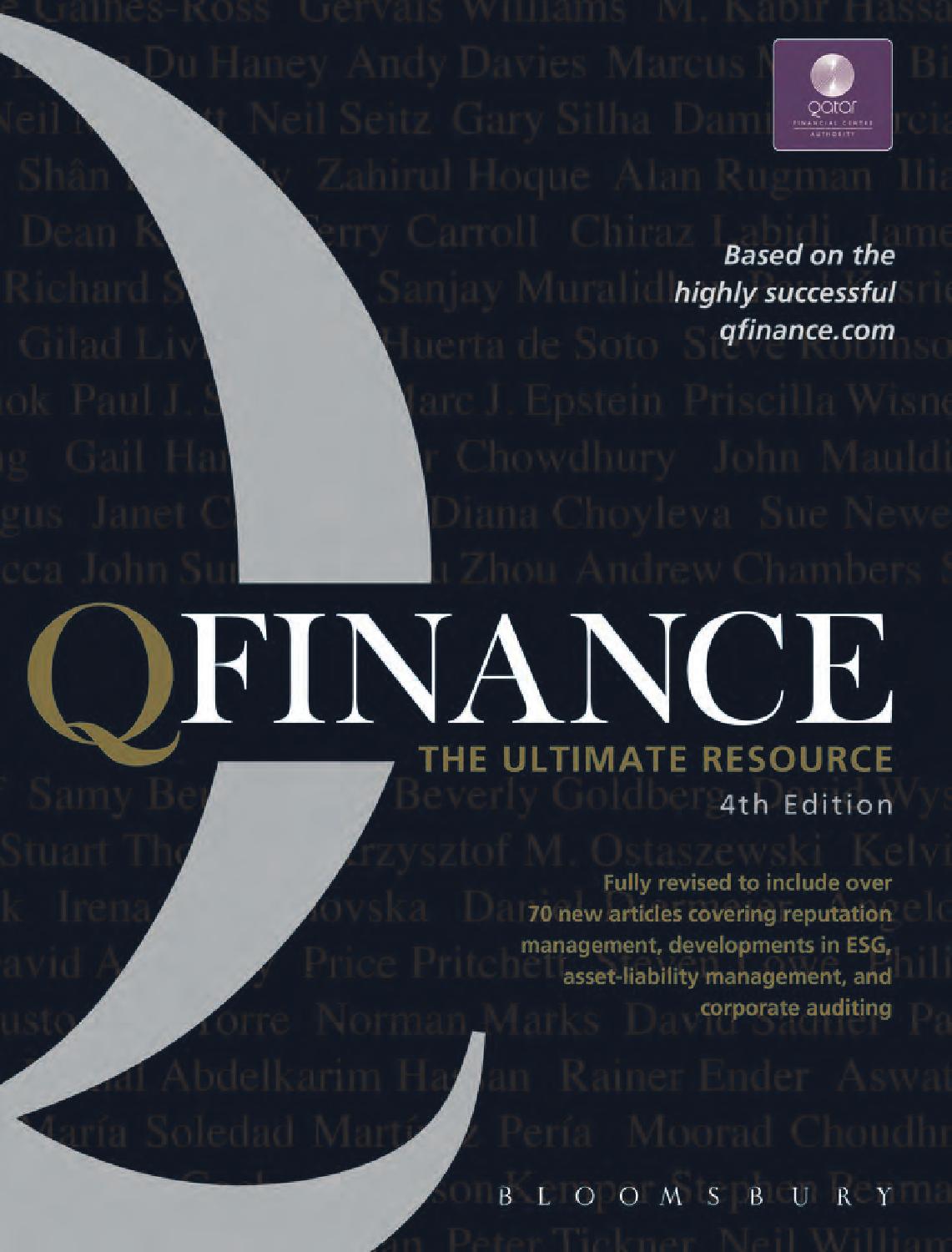 Q Finance: The Ultimate Resource by Bloomsbury Publishing - Issuu