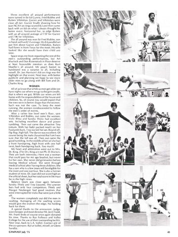 Gymnast Magazine - July 1975 by USA Gymnastics - Issuu