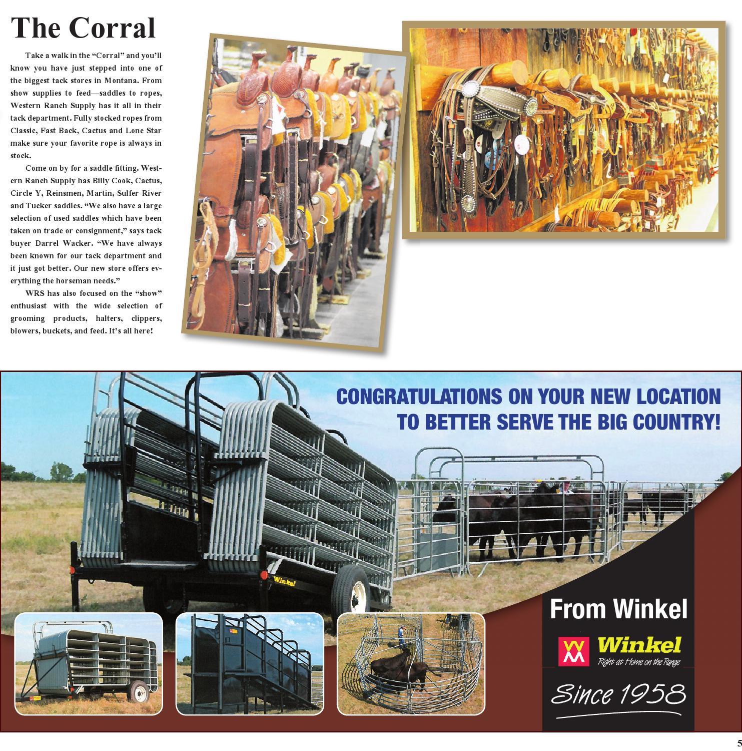 Western Ranch Supply by Billings Gazette - Issuu