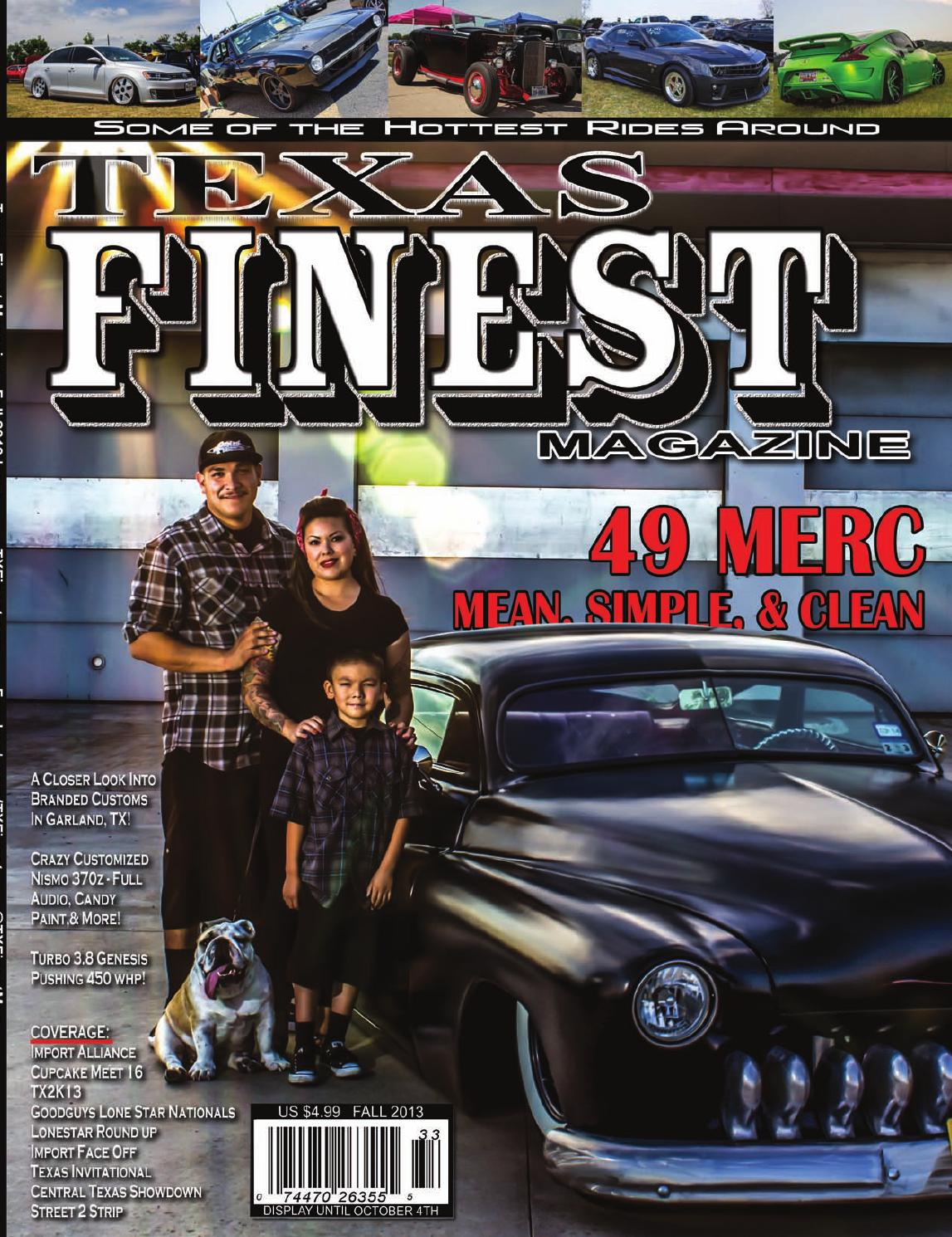 Texas Finest Magazine Fall 2013 by Long Tran - Issuu