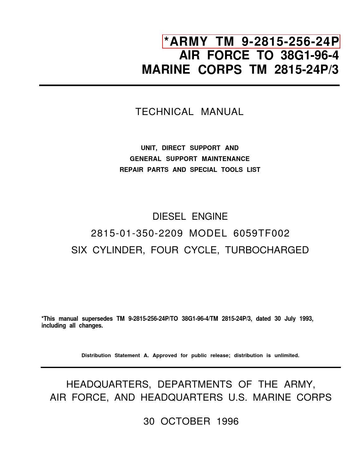 MEP 806A JOHN DEERE ENGINE 6059TF by Power Generation - Issuu