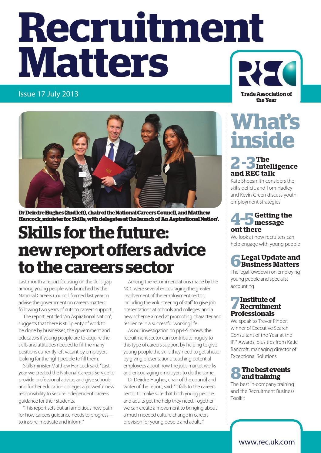 Recruitment Matters July 2013 by Redactive Media Group - Issuu
