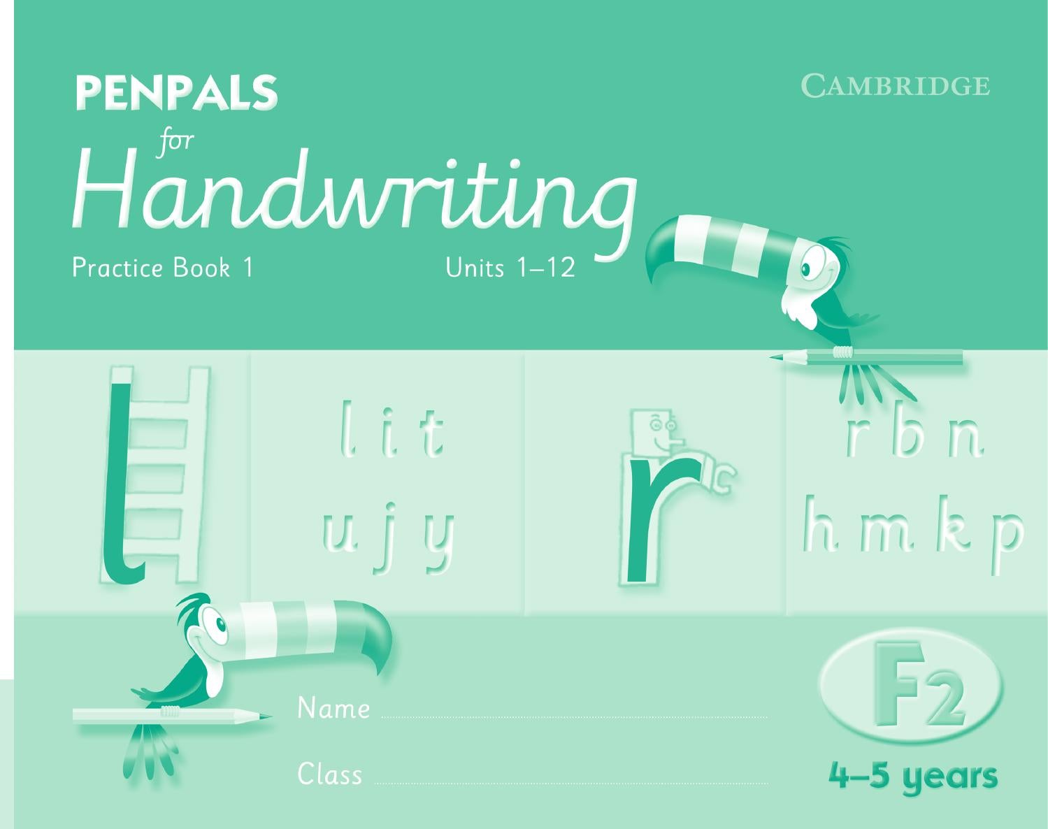 Penpals for Handwriting Foundation 2 Primary 1 Practice Book 1 by ...