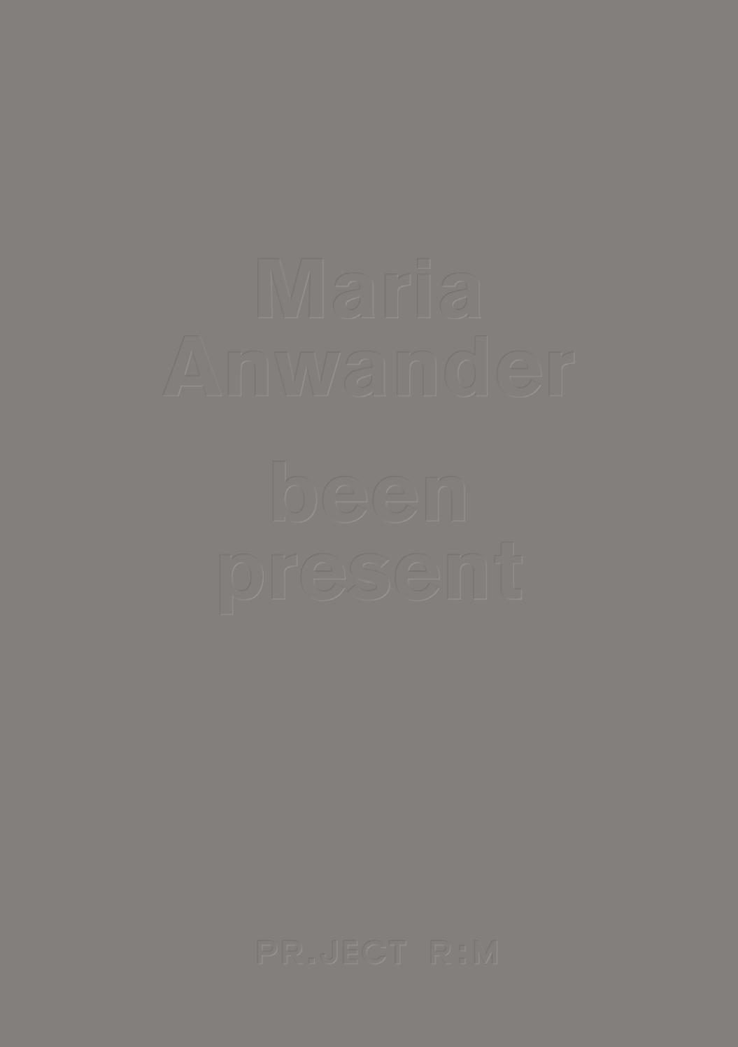 Maria Anwander - been present (excerpt) by Casino Luxembourg - Forum d ...