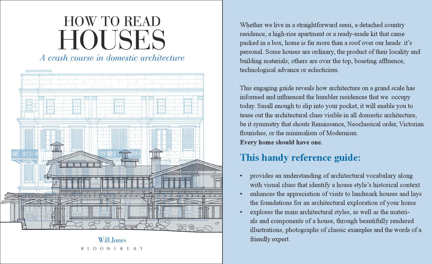 How To Read Houses by Bloomsbury Publishing - Issuu
