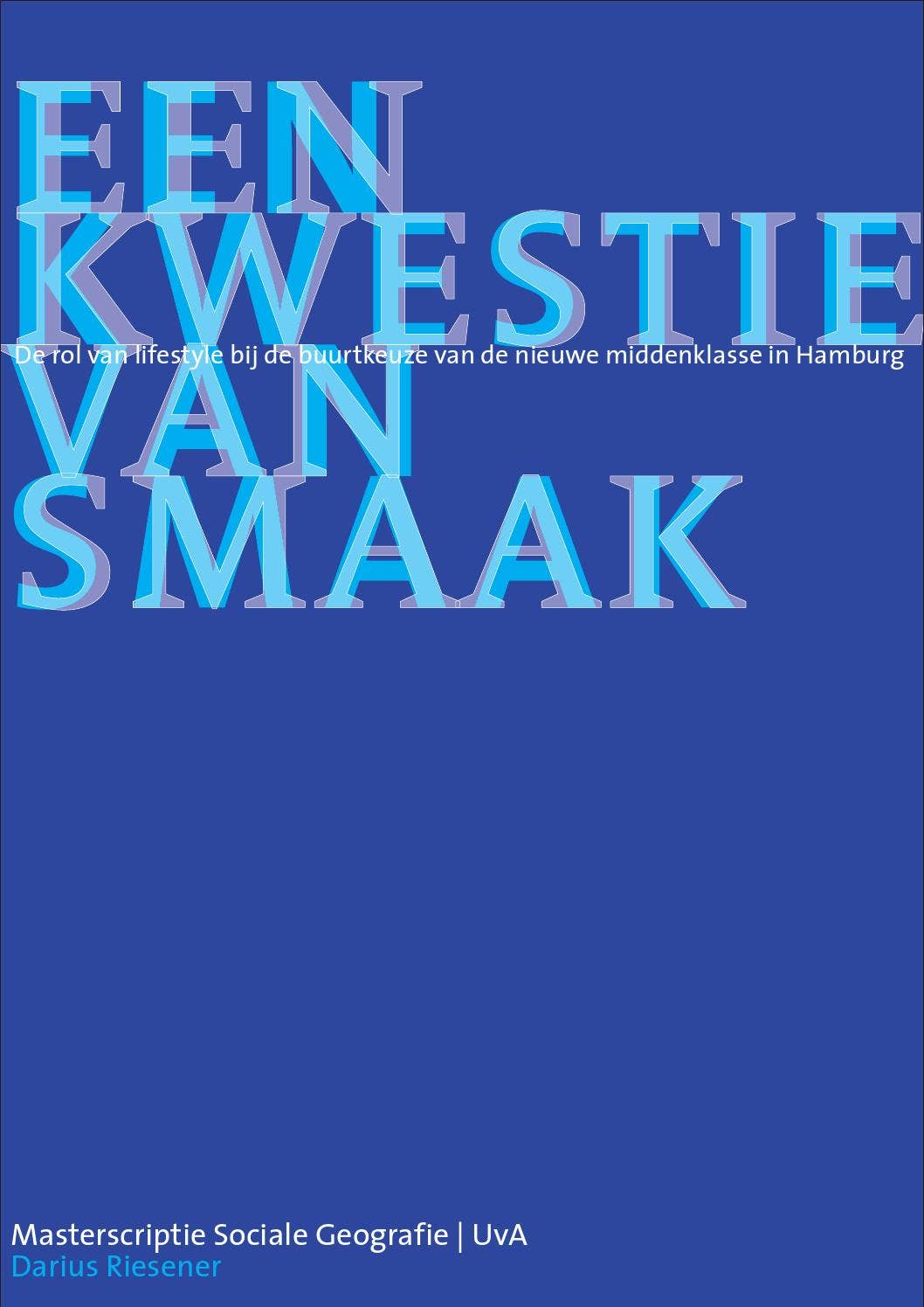 scriptie UVA by ancel riesener - Issuu