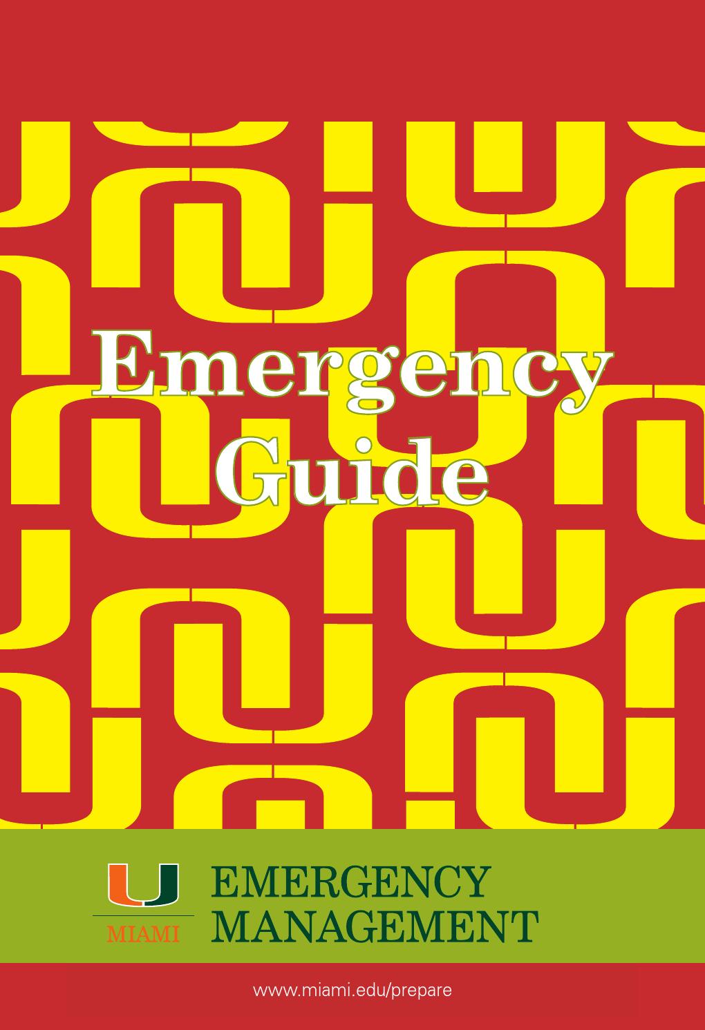 UM Emergency Guide by University of Miami - Issuu