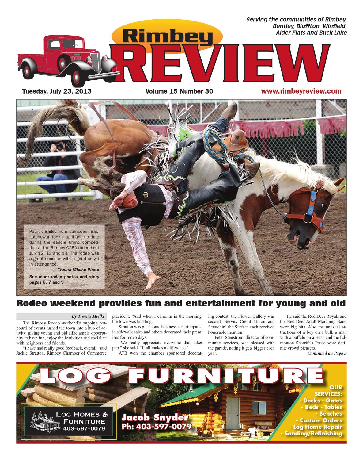 Rimbey Review, July 23, 2013 by Black Press Media Group - Issuu