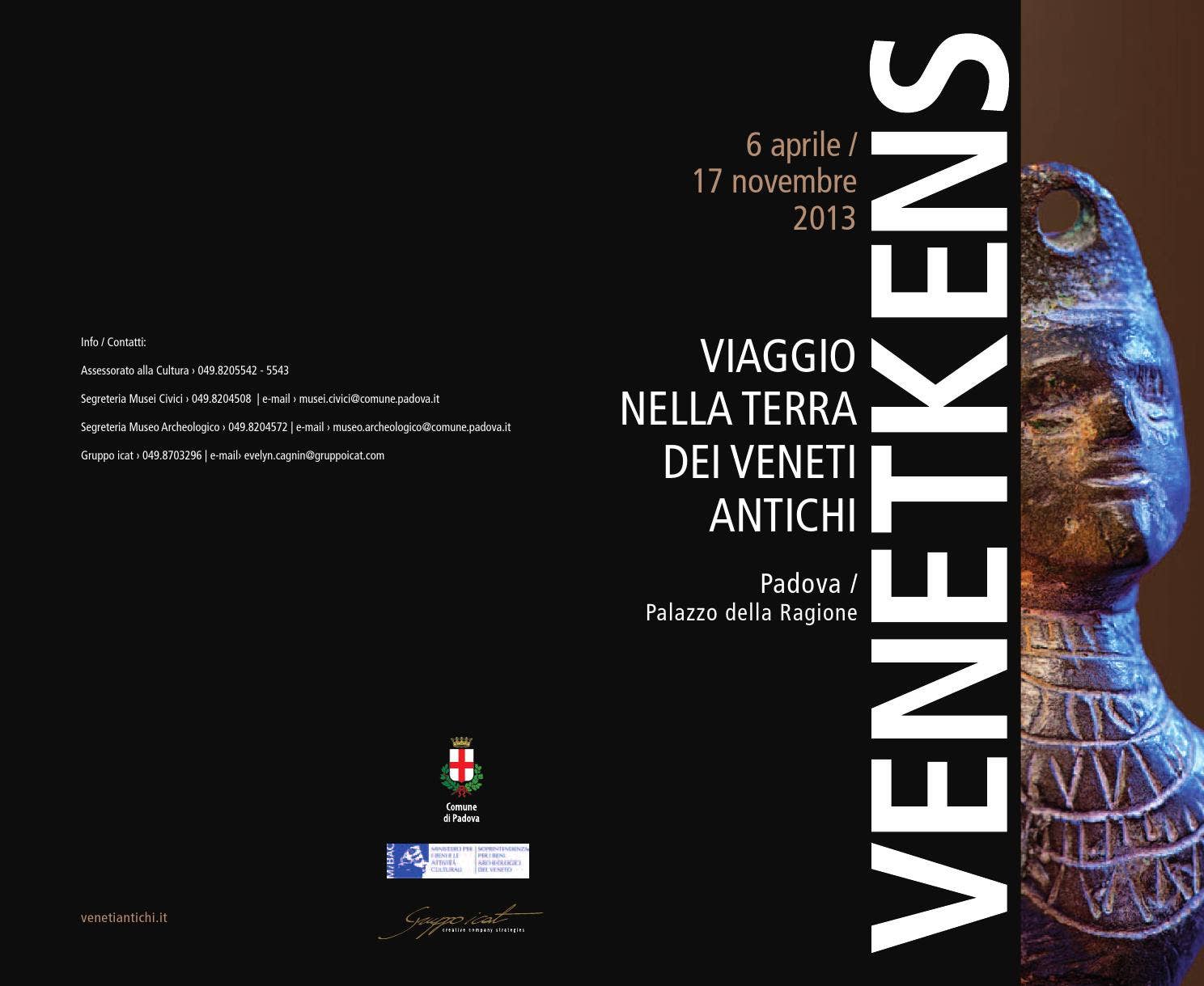VENETKENS. Viaggio nella terra dei Veneti antichi by musei italiani - Issuu
