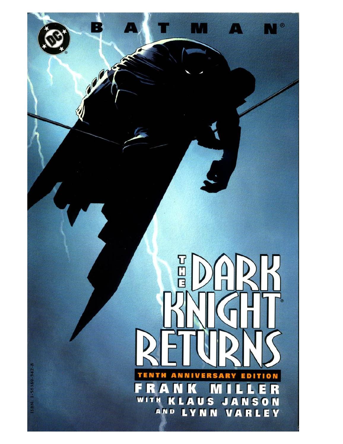Batman the dark knight returns by vagkont - Issuu