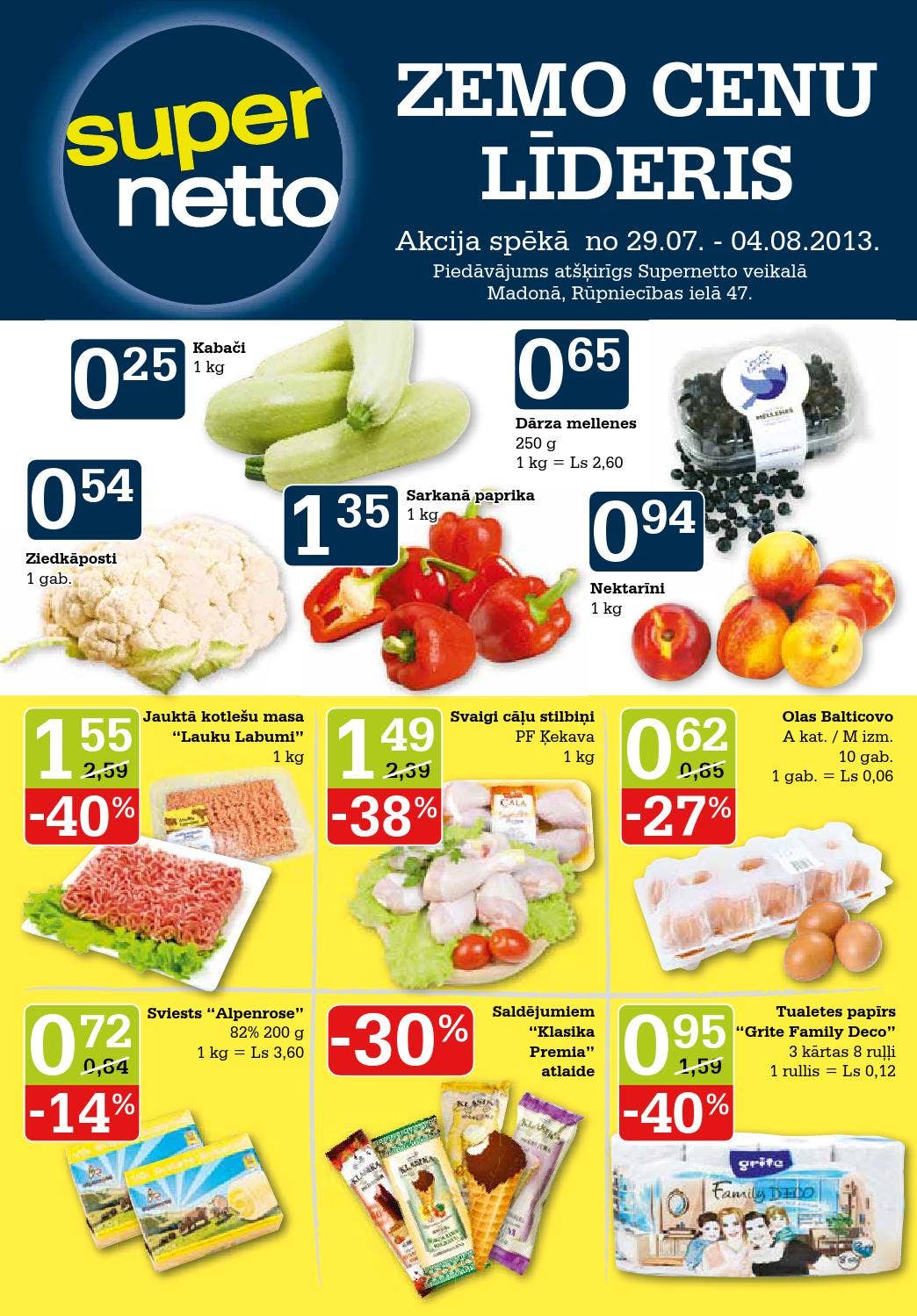 Supernetto 29.07.-04.08.13. by Rimi - Issuu