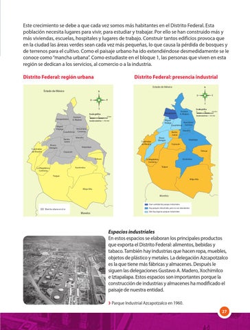 La entidad donde vivo Distrito Federal by Rarámuri - Issuu