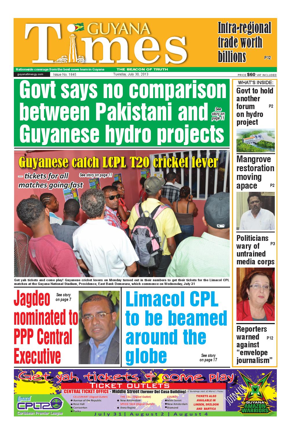 Guyana Times Daily by Gytimes - Issuu