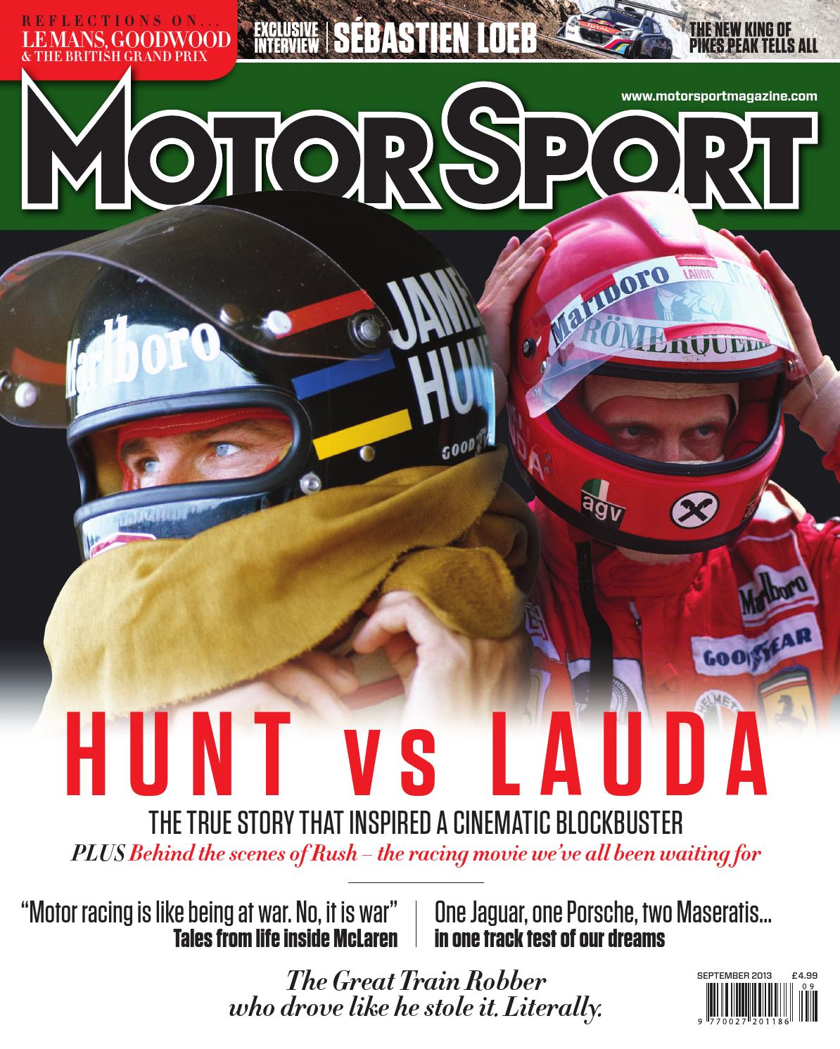 September 2013 issue of Motor Sport magazine by Motor Sport Magazine ...