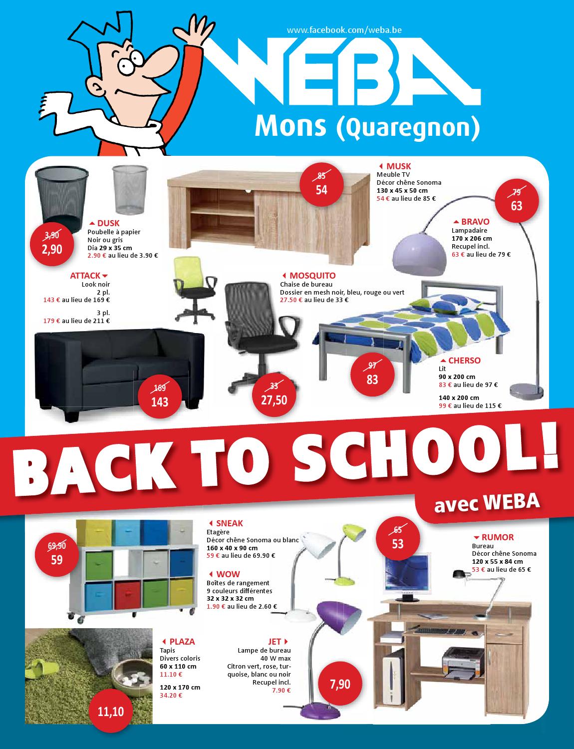 Back to School avec WEBA by WEBA Meubelen - Issuu
