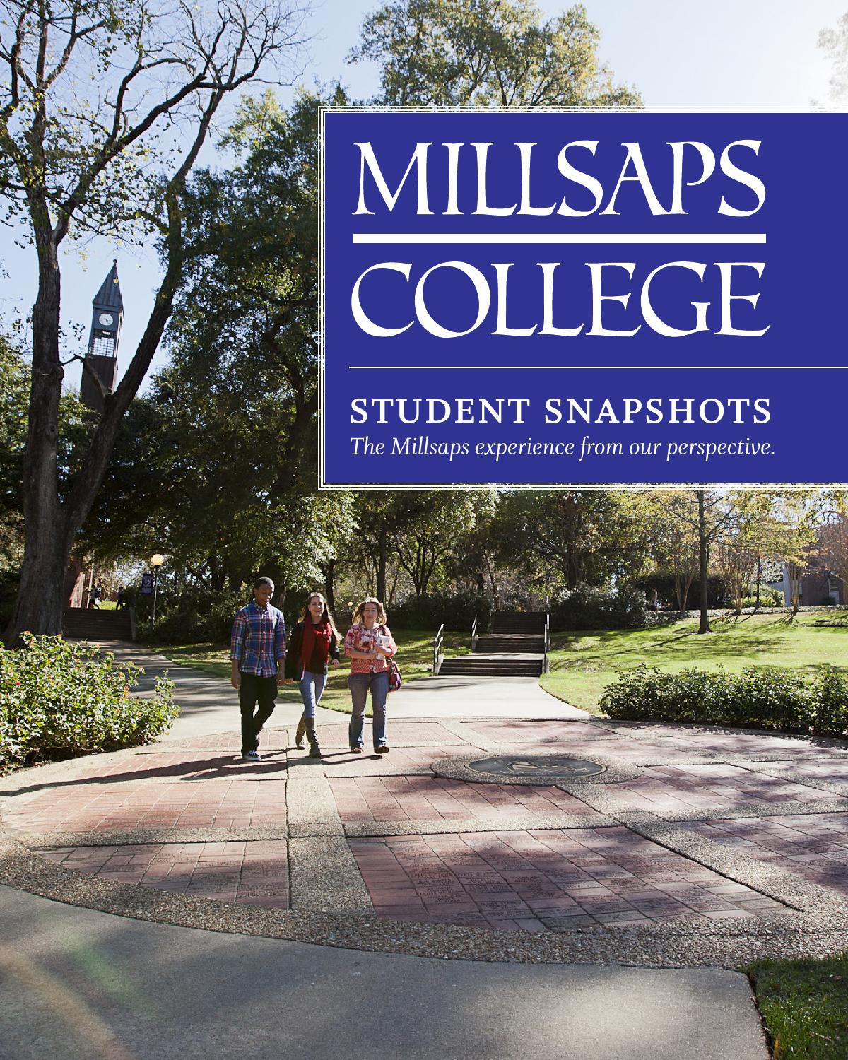 Student Snapshots by Millsaps College - Issuu