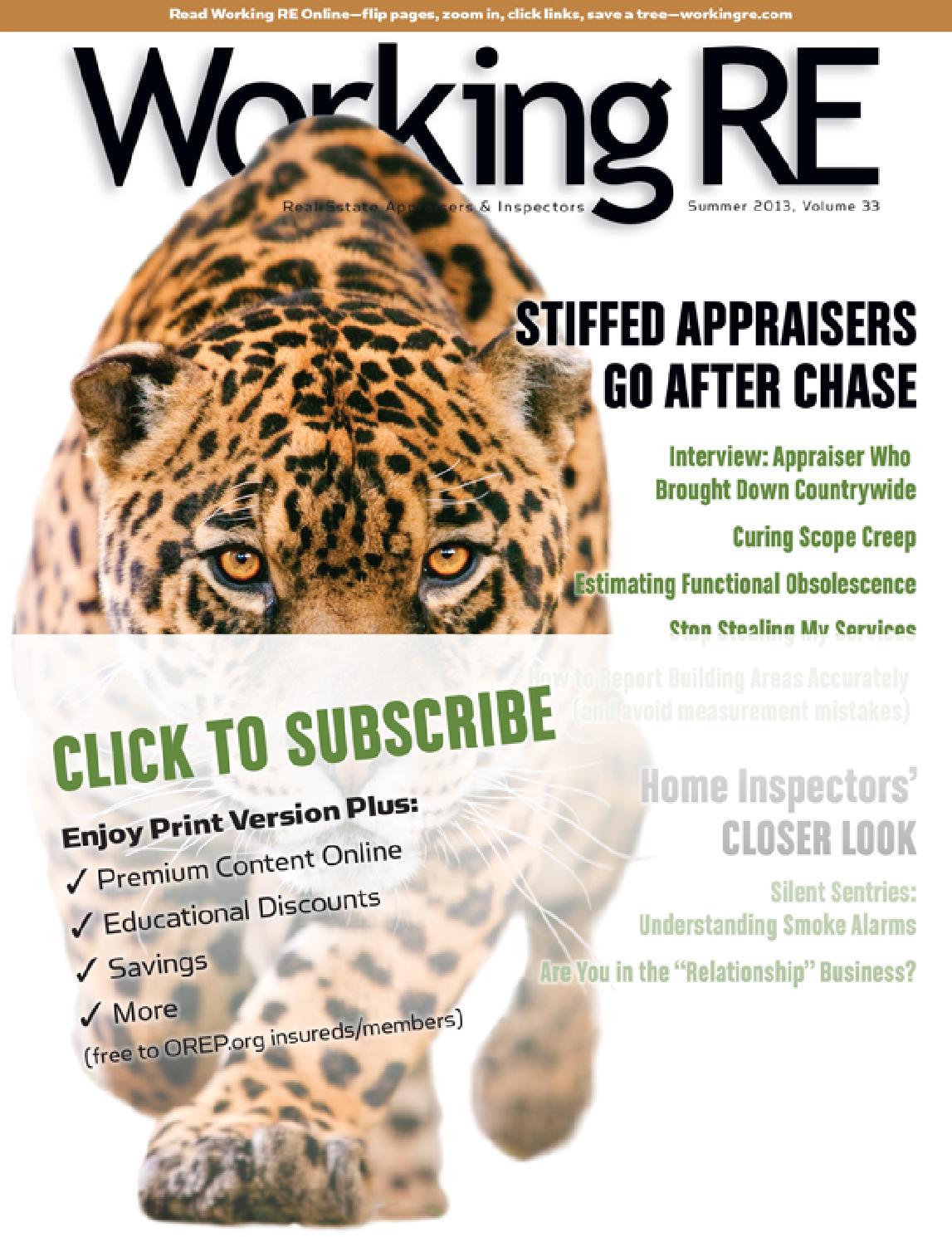 Working RE Magazine - Volume 33, Summer 2013 by Working RE Magazine - Issuu
