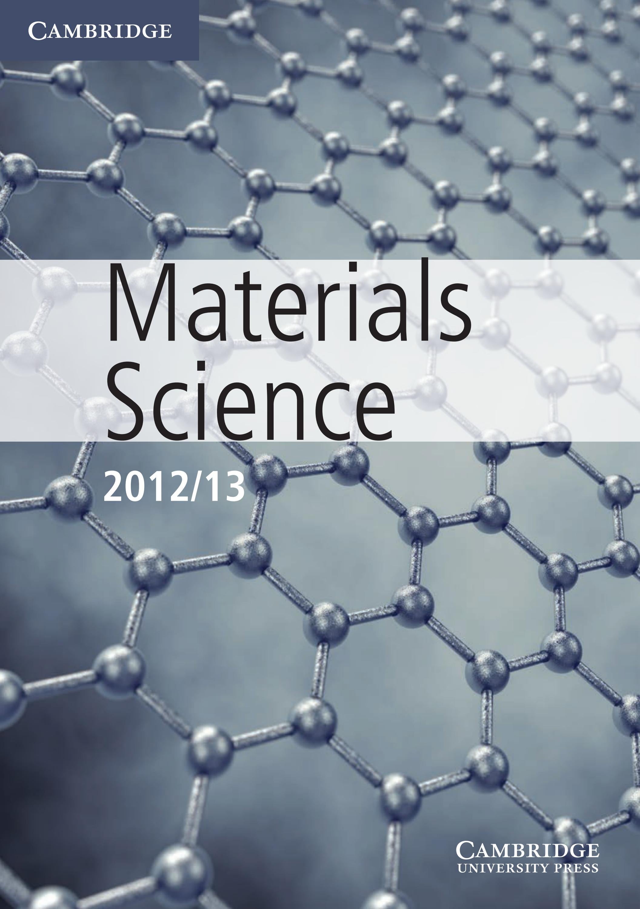Materials Science by Cambridge University Press - Issuu