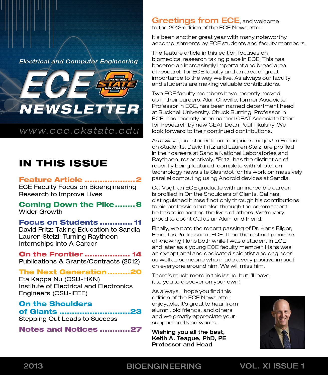 ECE Newsletter by Oklahoma State - Issuu