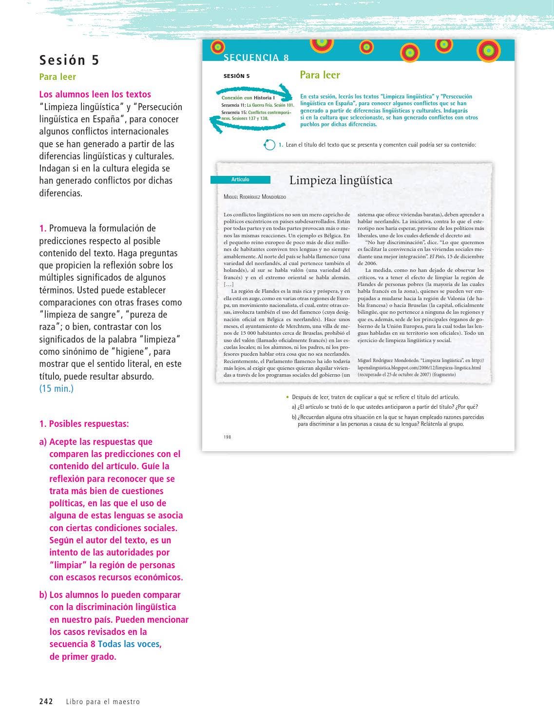 Maestro. Español 3er. Grado Volumen I by Rarámuri - Issuu