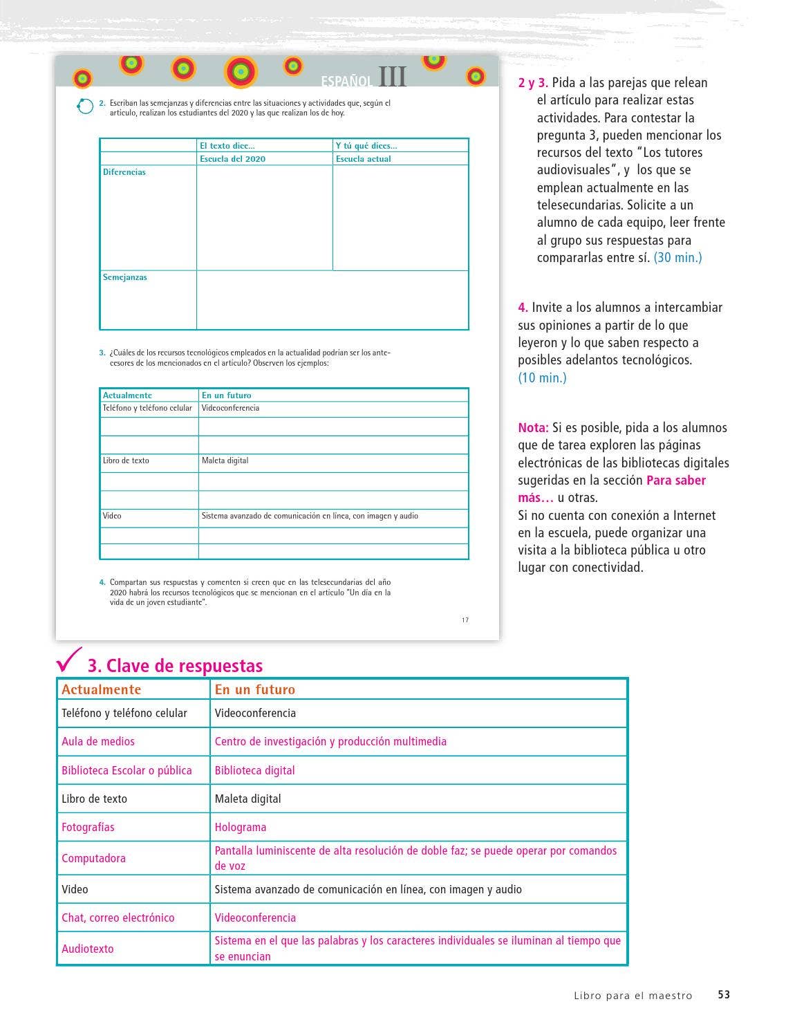 Maestro. Español 3er. Grado Volumen I by Rarámuri - Issuu
