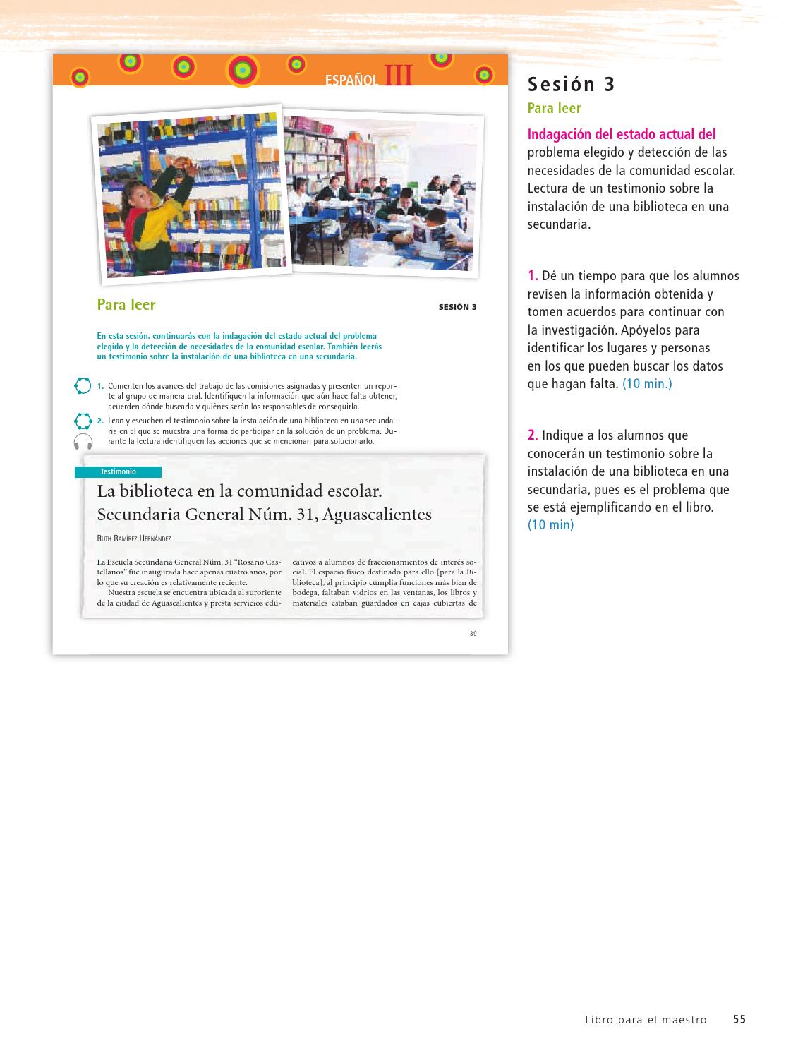 Maestro. Español 3er. Grado Volumen II by Rarámuri - Issuu