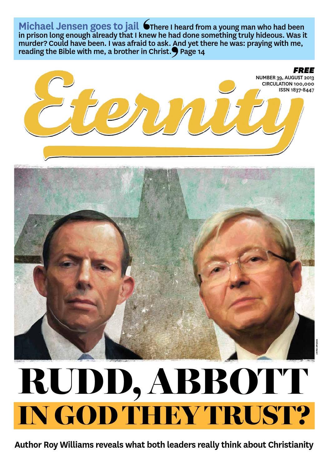 Eternity August 2013 Edition by Bible Society Australia - Issuu