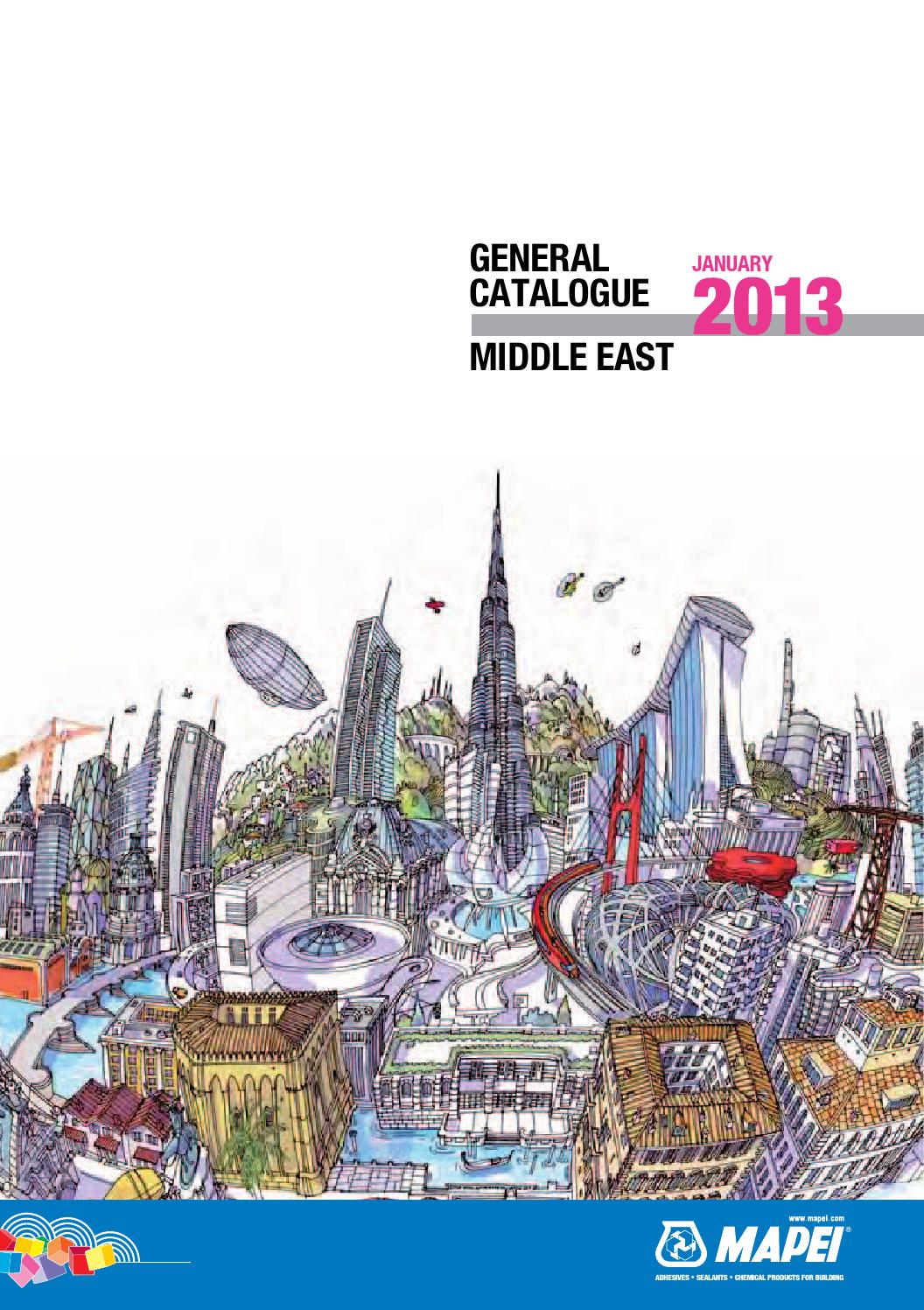Mapei general catalogue me jan 2013 uae by Arteco - Issuu