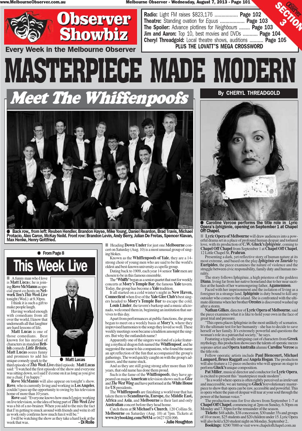 Ob 07aug13 cz by Ash Long - Issuu