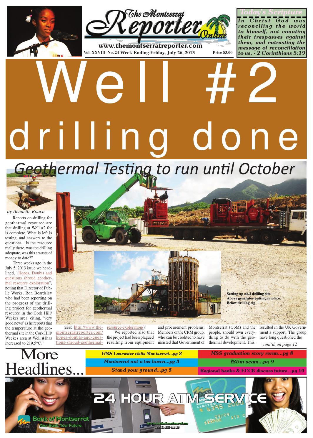 Rep24 jul26 13 pages by The Montserrat Reporter - Issuu