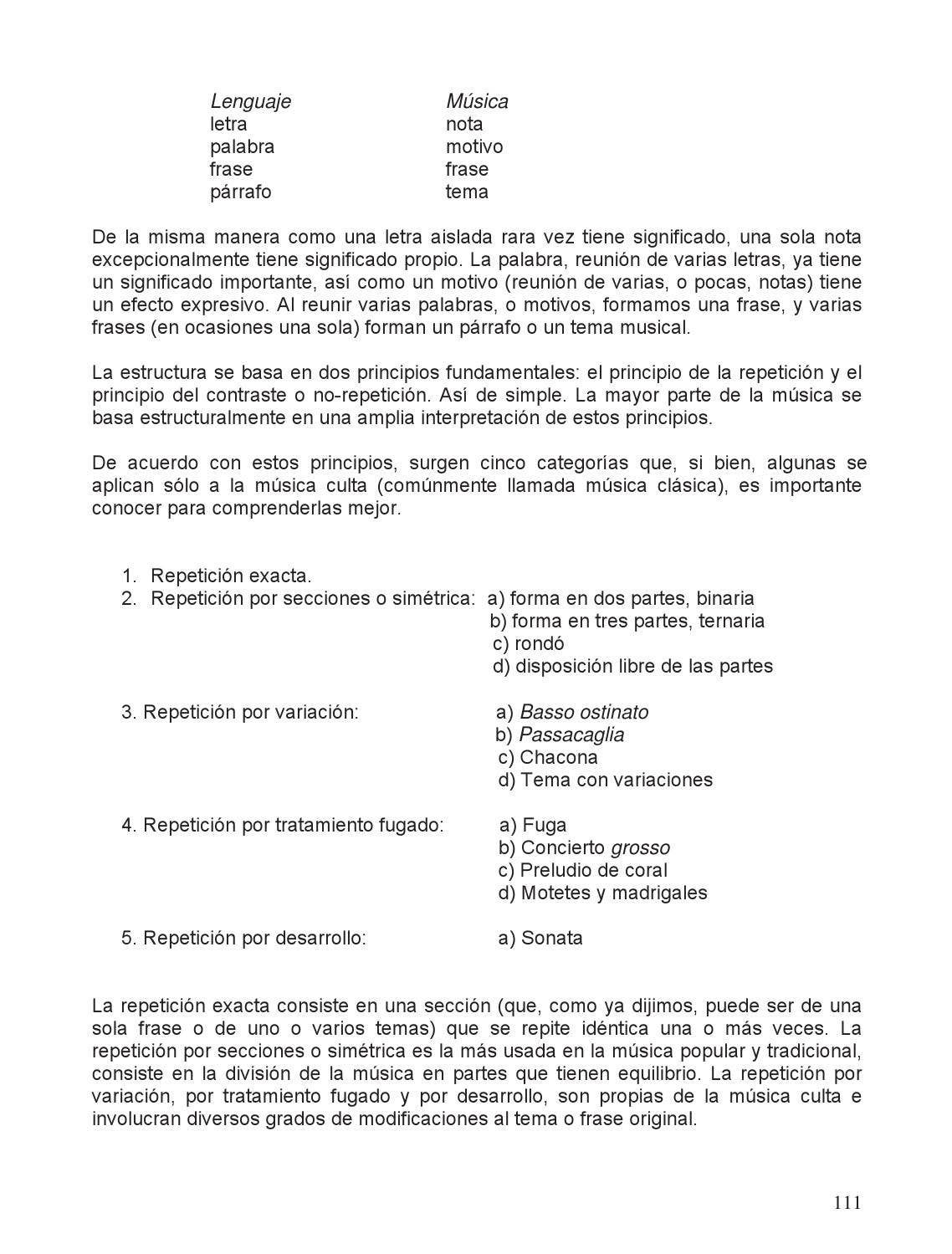 Apuntes 2o. Grado Educación Artística. Música 2 by Rarámuri - Issuu
