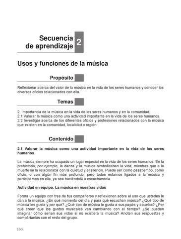 Apuntes 2o. Grado Educación Artística. Música 2 by Rarámuri - Issuu