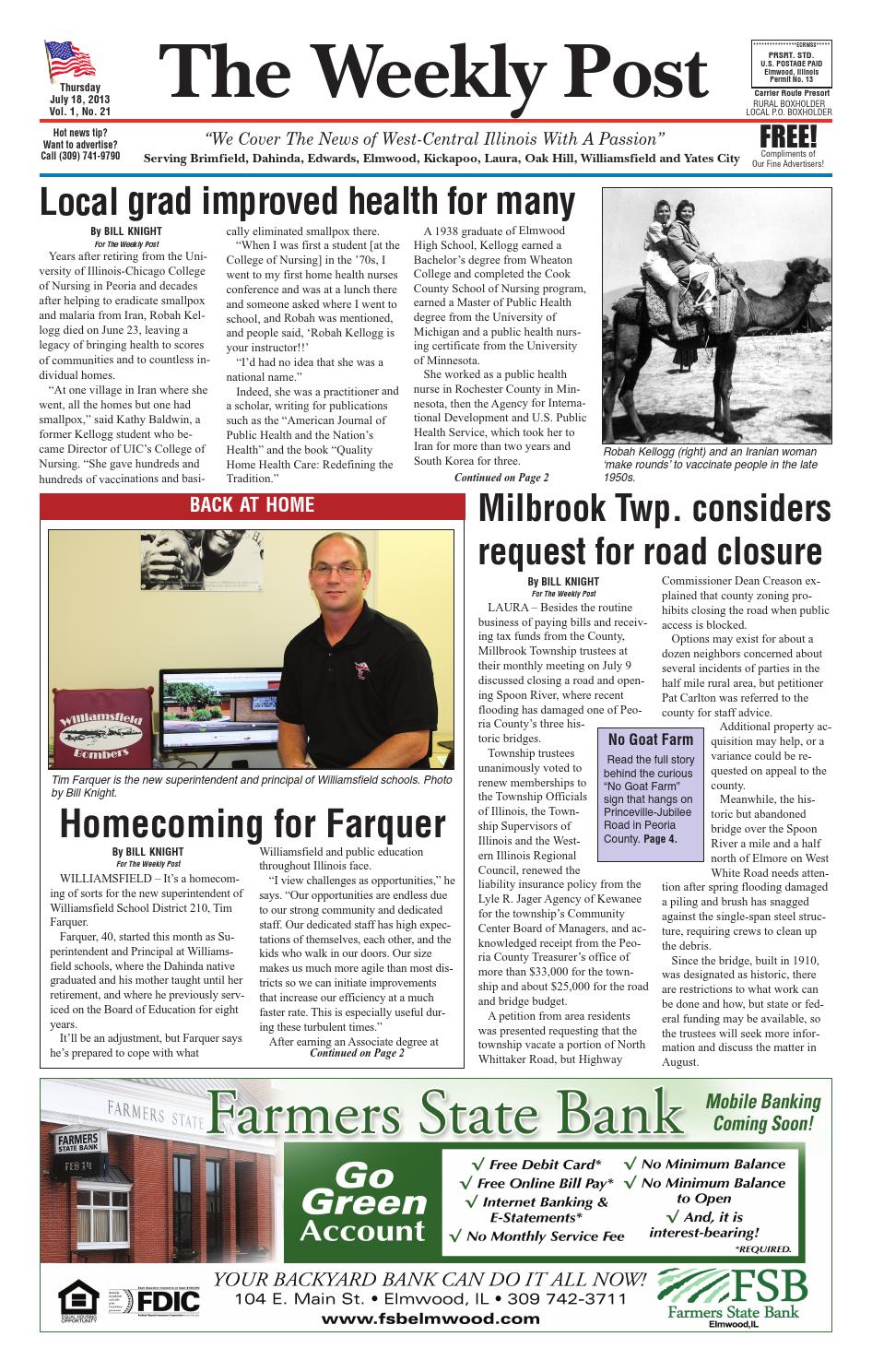 The Weekly Post • 7-18-13 by The Weekly Post - Issuu