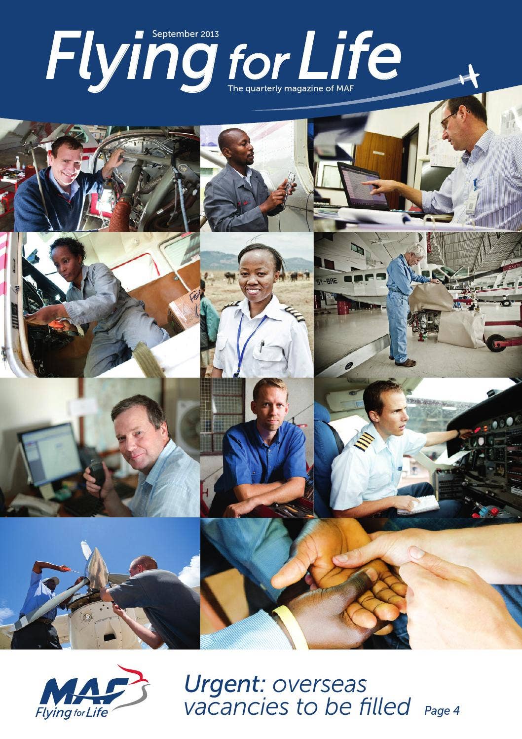 Flying for life - September-November 2013 by MAF UK - Issuu