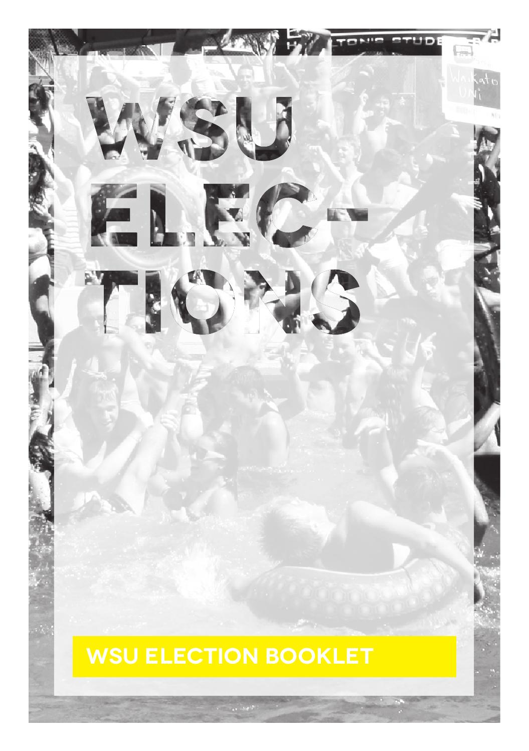 2014 WSU Election Booklet by Nexus Magazine - Issuu