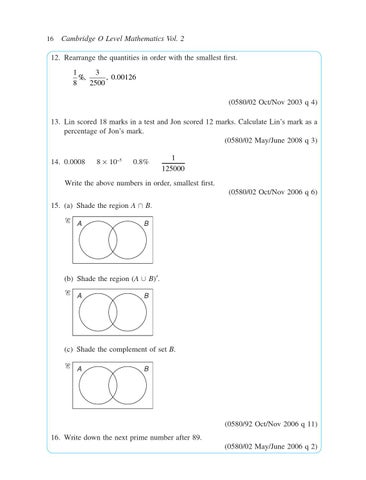 Cambridge O Level Mathematics: Volume 2 by Cambridge International ...