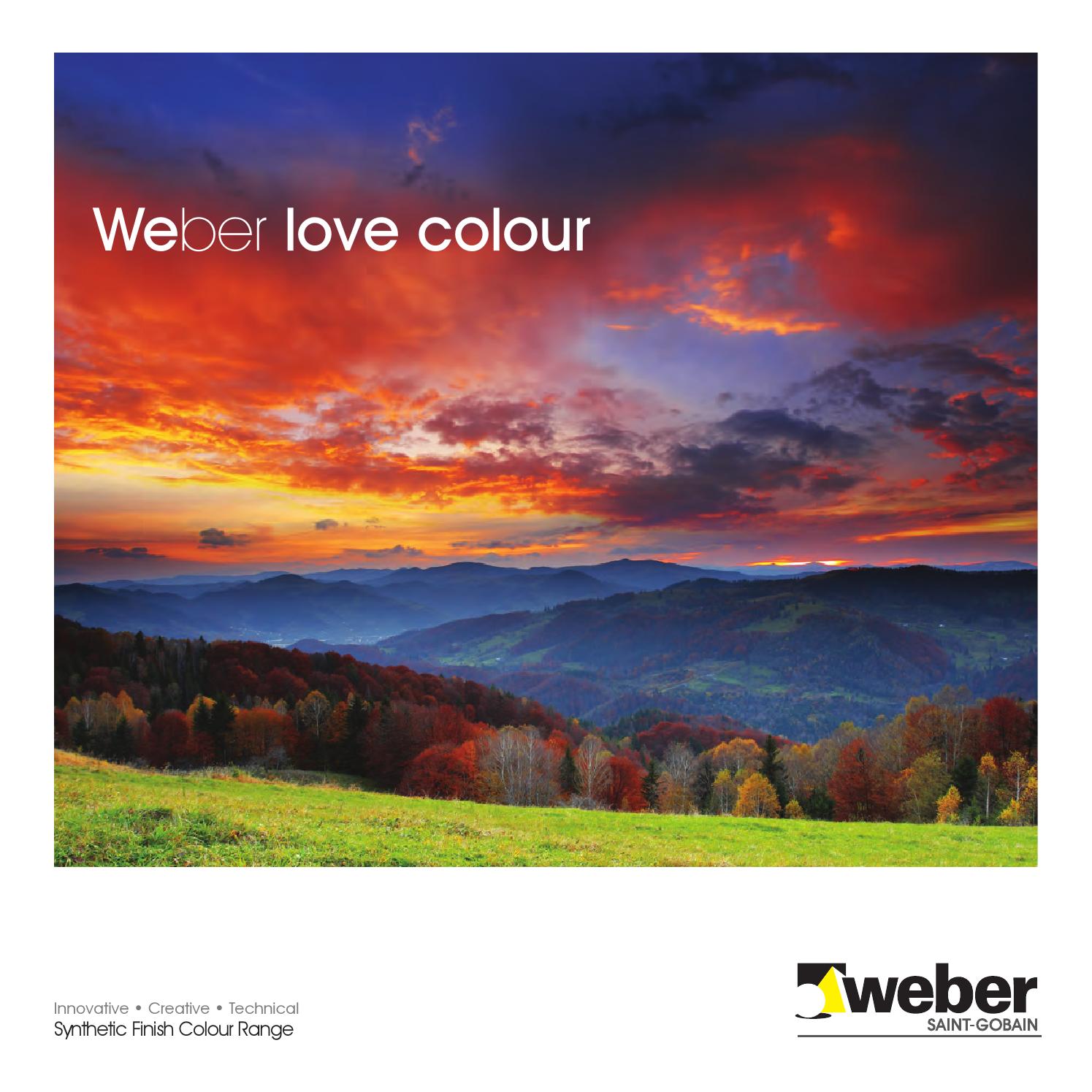 Weber Synthetic Colour Guide by Weber - Issuu