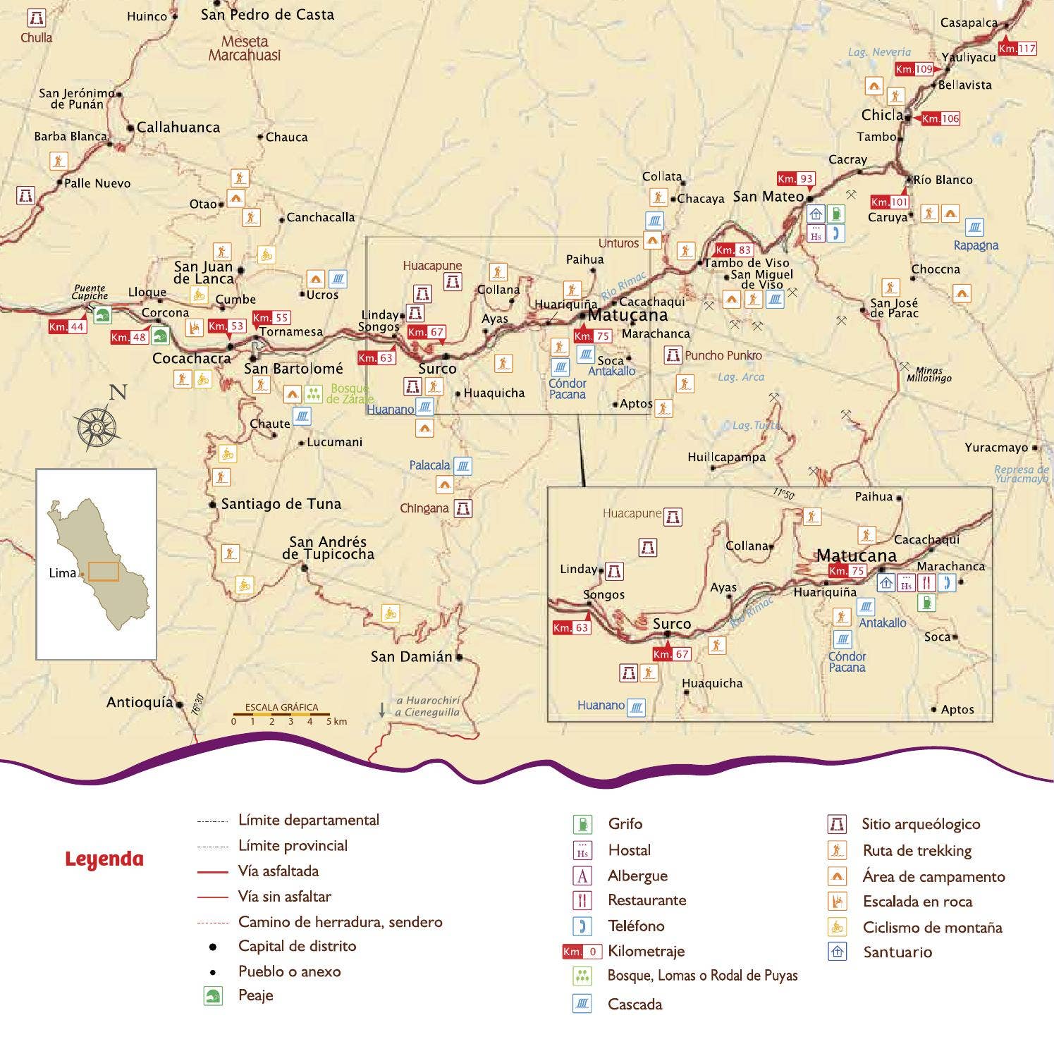 Mapa San Jerónimo de Surco by Visit Peru - Issuu