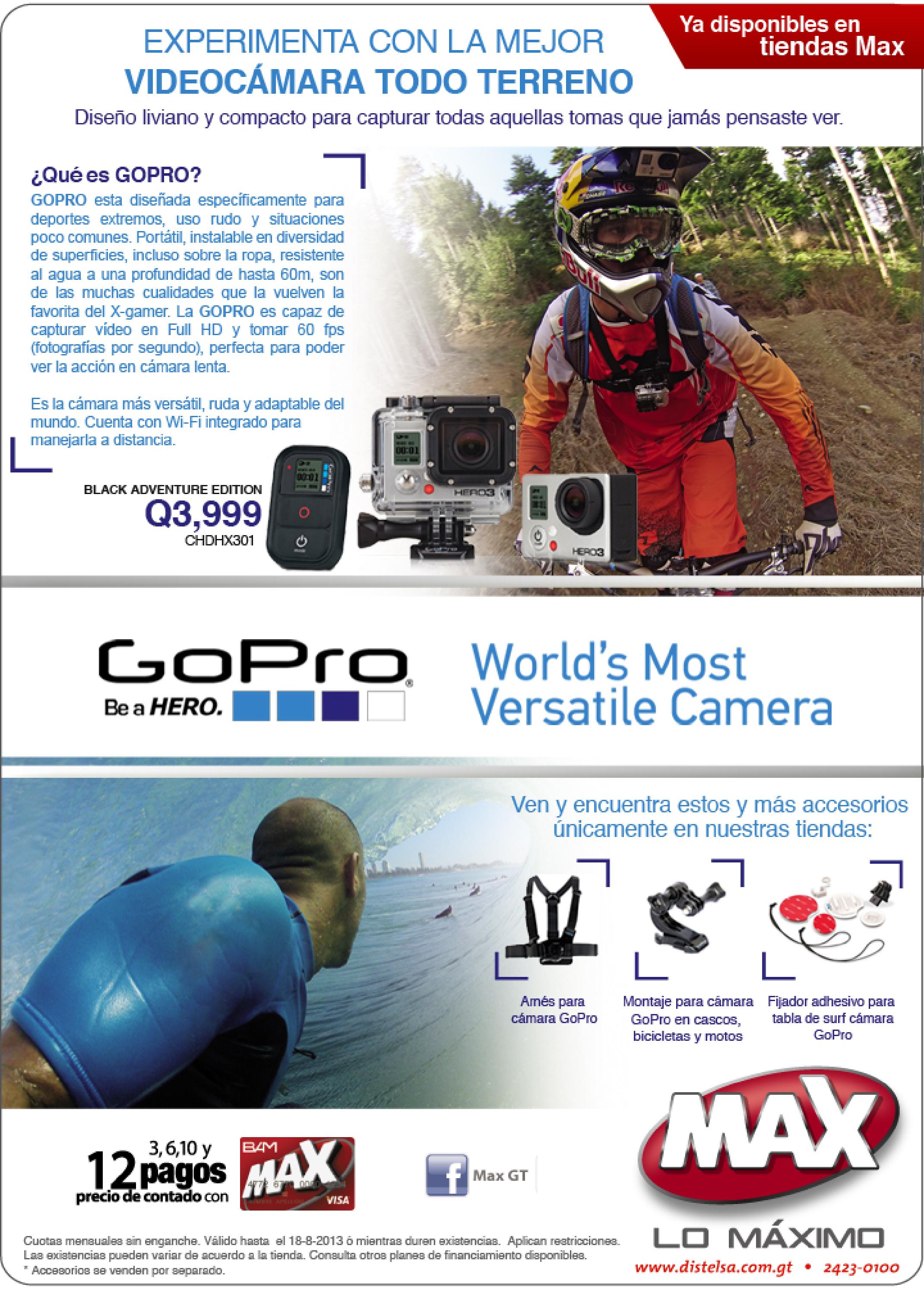 GoPro by Tiendas Max - Issuu