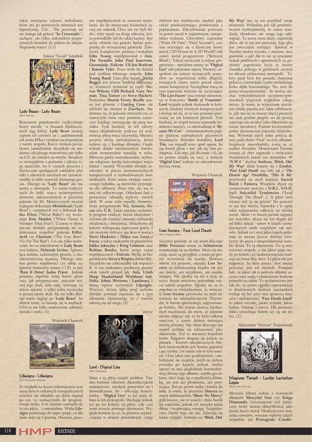 Heavy Metal Pages_No. 53 by Michal Mazur - Issuu