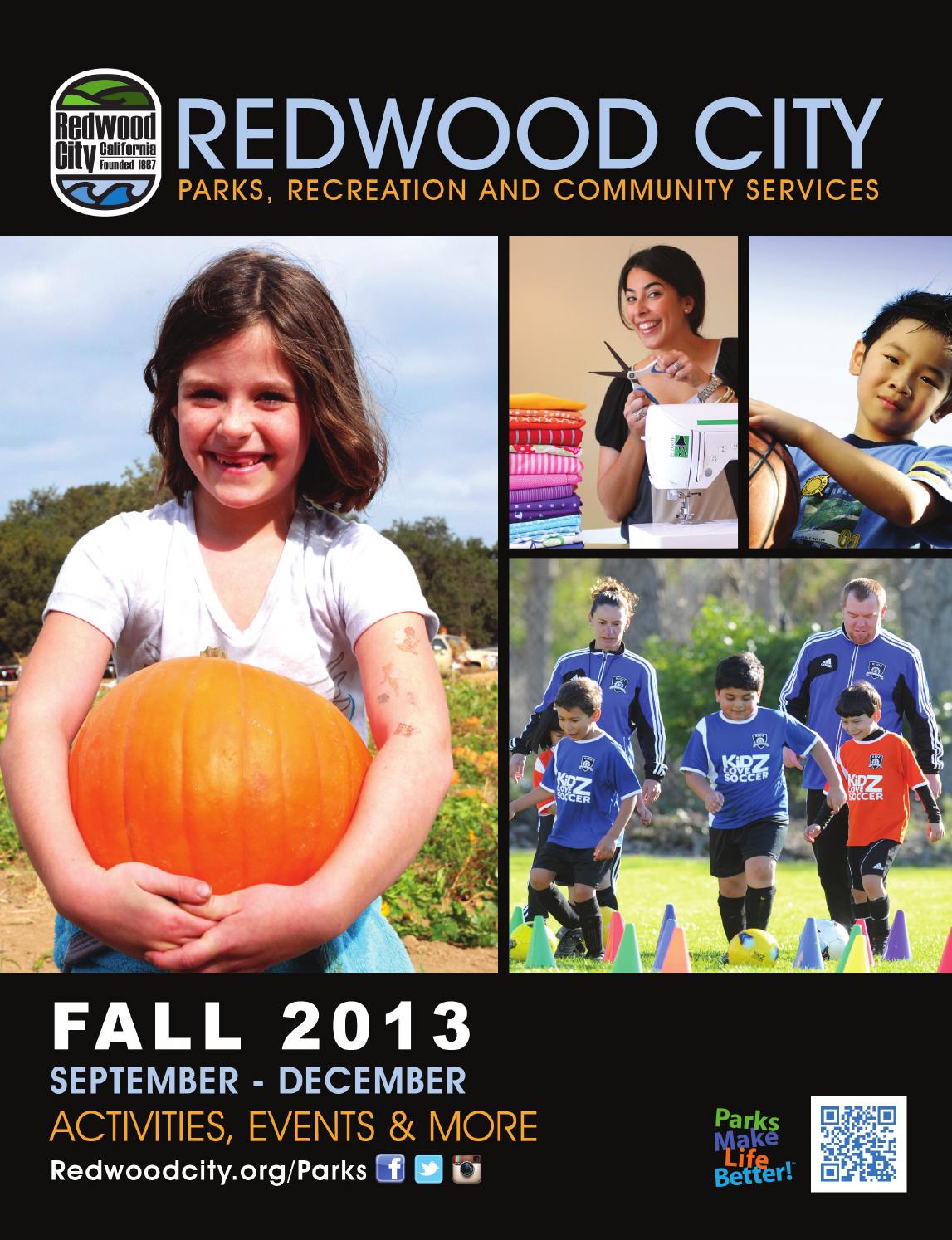 Fall 2013 Redwood City Activity Guide by Redwood City Parks, Recreation ...