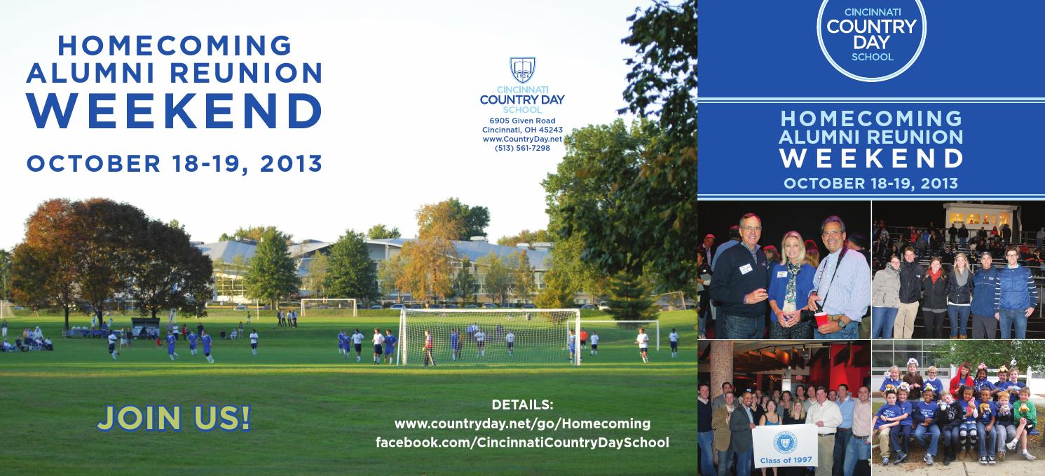 Country Day Homecoming and Alumni Reunion Weekend 2013 by Cincinnati ...