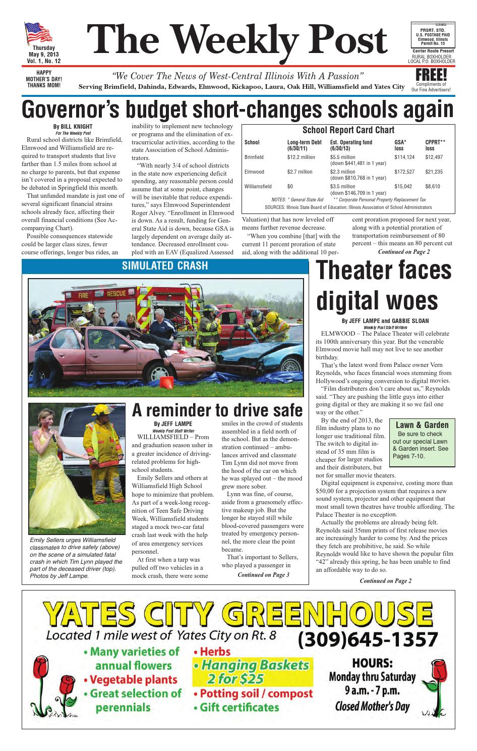 The Weekly Post • 5-9-13 by The Weekly Post - Issuu